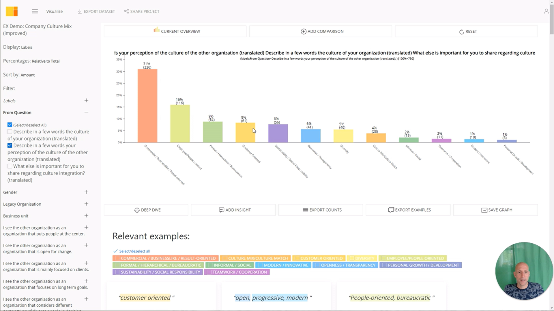 43: TUTORIAL: Using Inqqa to get insights from a Cultural Integration Survey - Inqqa AI